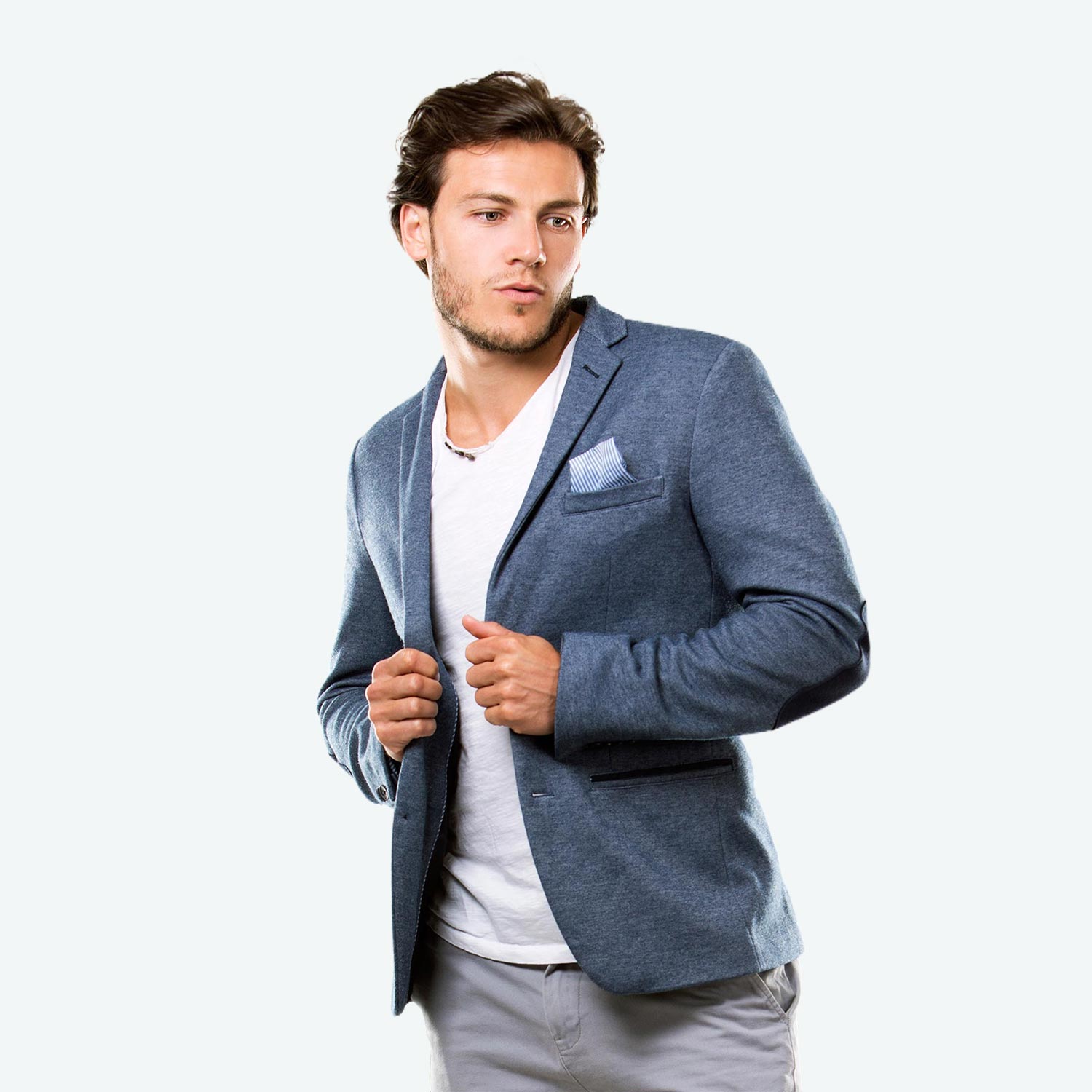 Saco Azul Rey – Tu Web